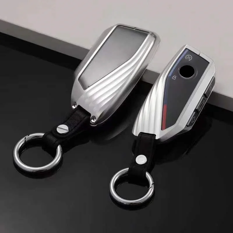 Aluminum-Alloy-TPU-Car-Remote-Key-Fob-Cover-Key-Fob-Case-for-BMW-Ix-X7 ...