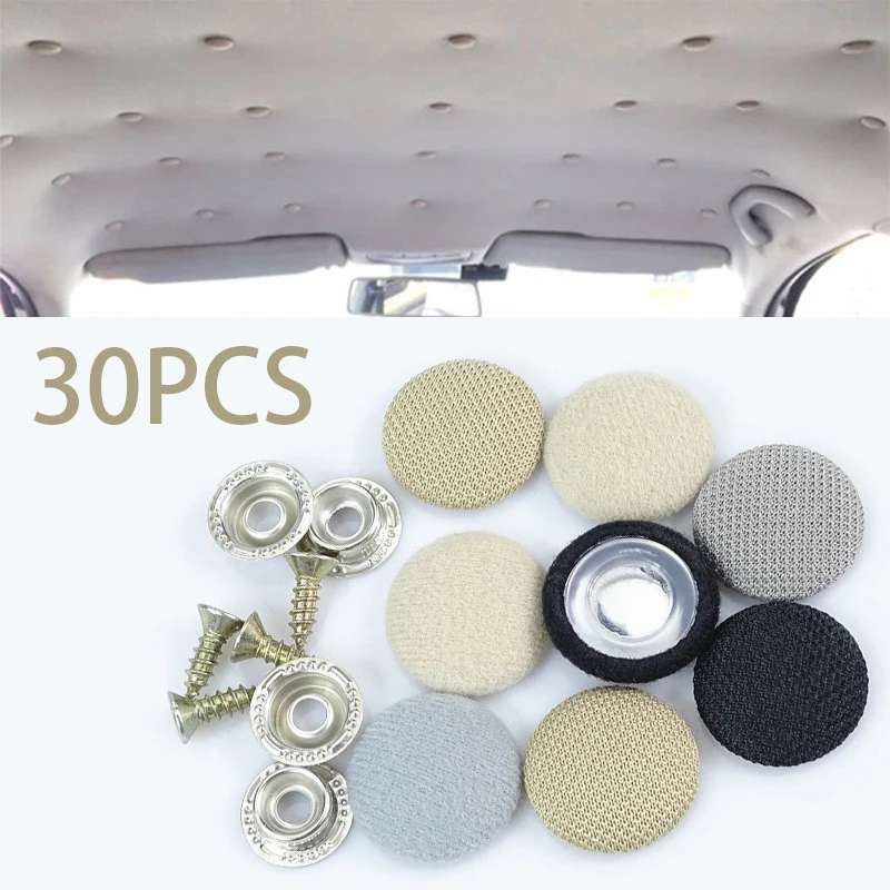 Car-Interior-Roof-Cloth-Buckles-Auto-Ceiling-Fixing-Screw-Headliner ...