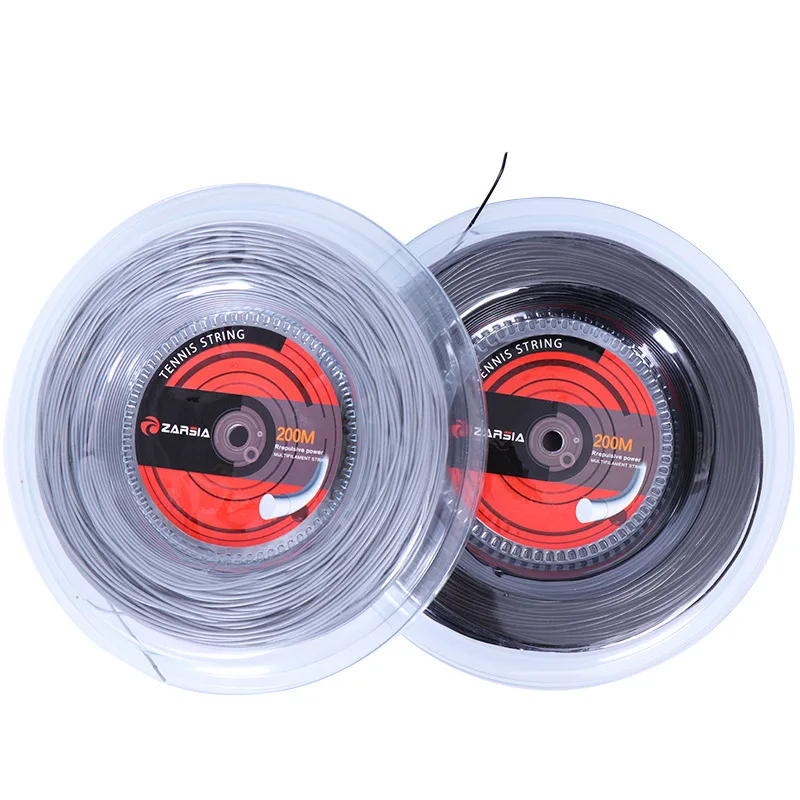 ZARSIA Nylon Tennis Racket String 16G/1.35mm Tennis Cord 200m Power ...