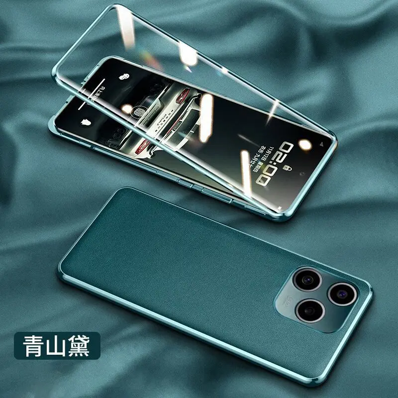 Case For Realme GT6 GT 6T Neo 6 Neo6 SE Cover Luxury Leather HD Glass ...