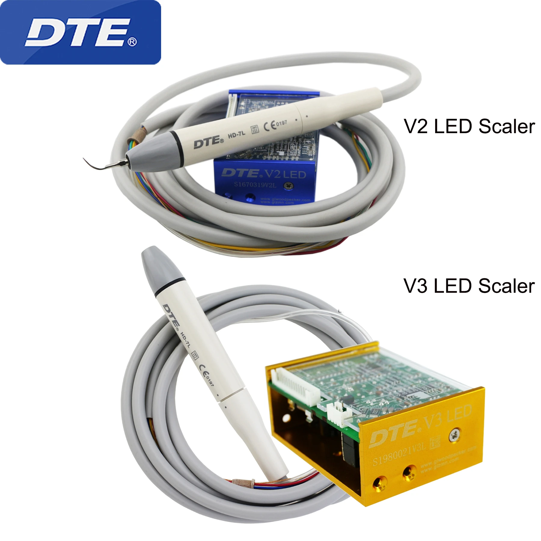 Woodpecker dte scaler dental ultra sônico construir em v2/v3 led scaler ...