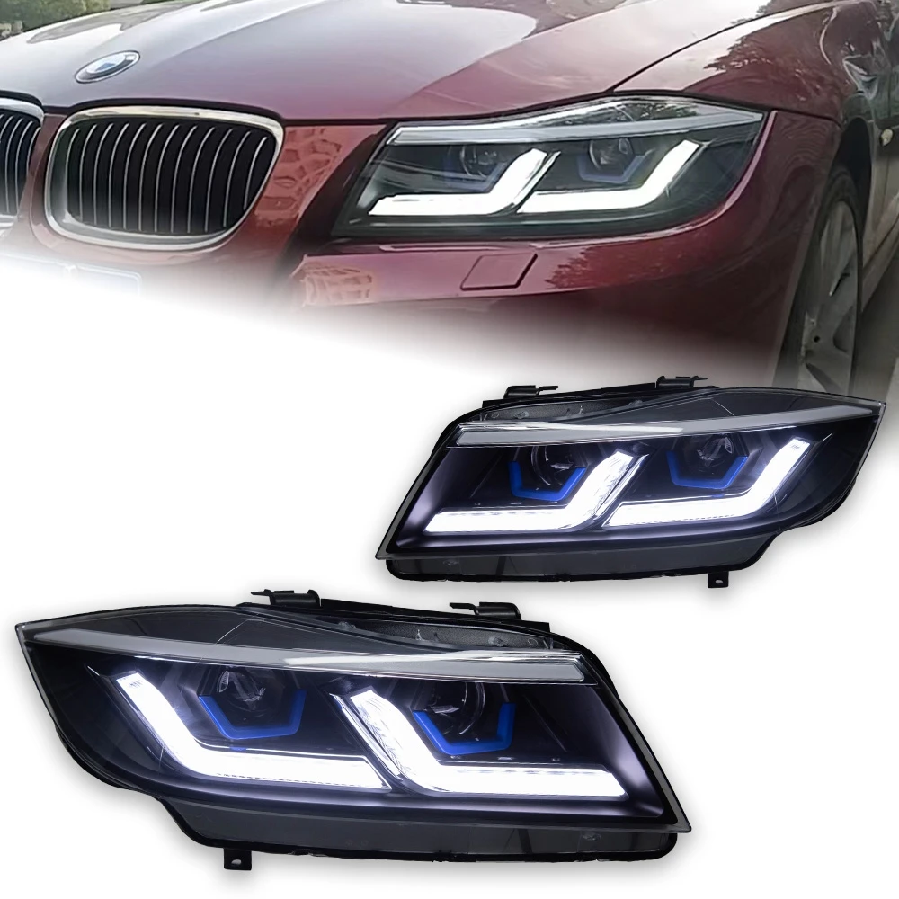 Car-Styling-Head-Lamp-for-BMW-E90-Headlights-2005-2012-320i-318i-323i-3 ...