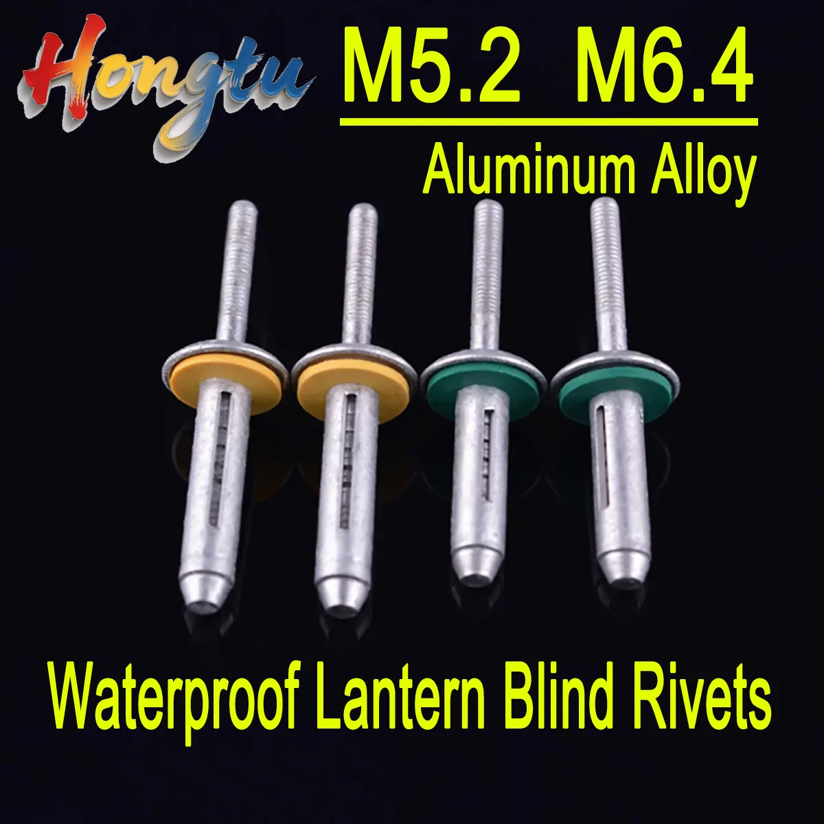 Hongtu M5.2 M6.4 Aluminum Alloy Waterproof Lantern Blind Rivets ...