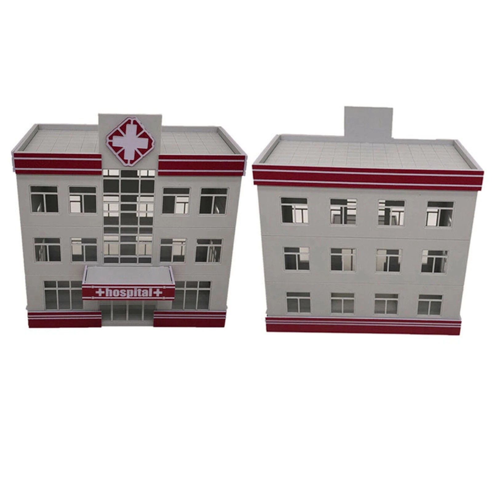 HO-Scale-DIY-Outland-Models-Railroad-Scenery-Modern-Medical-Centre ...