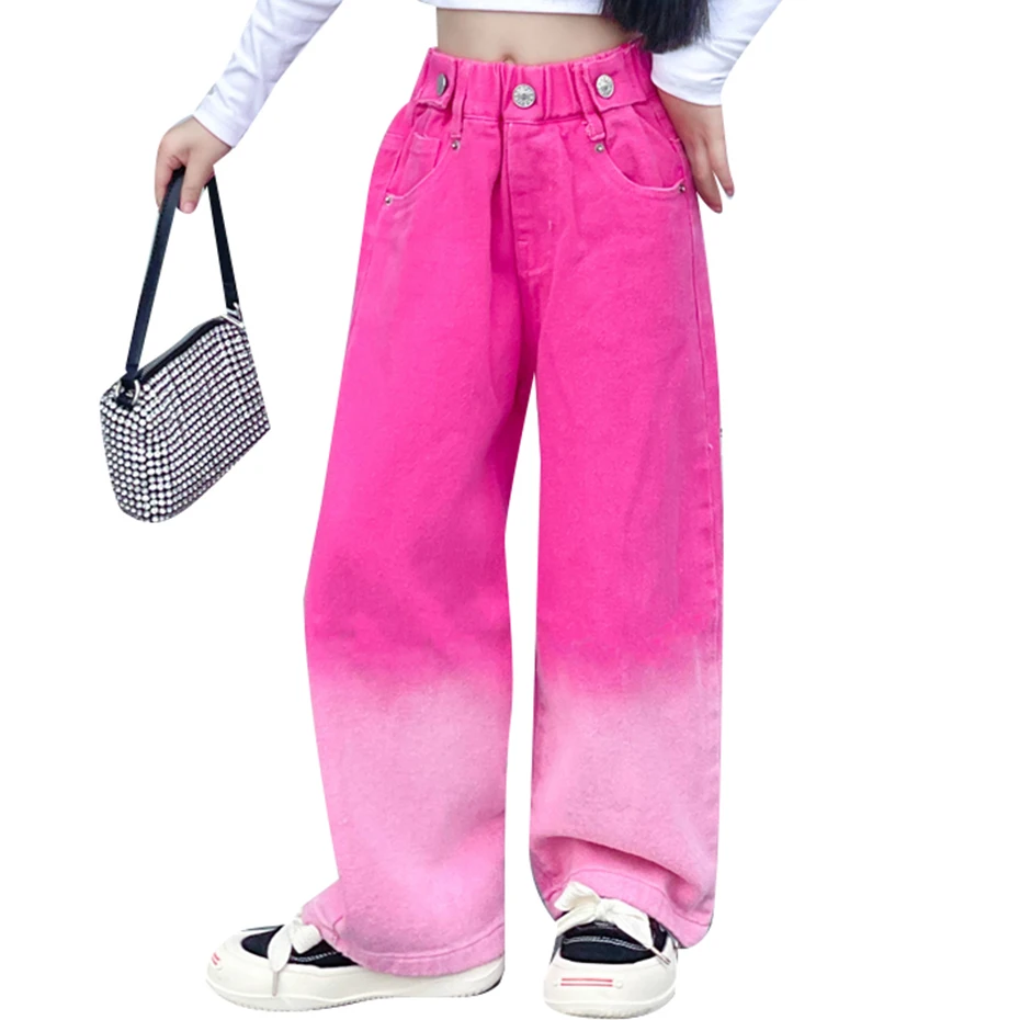 Big-Girl-Pants-Patchwork-Girl-Pants-Casual-Style-Pants-For-Children ...