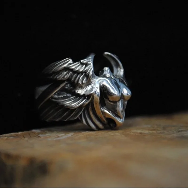 Anillo-de-alas-de-ngel-Vintage-para-mujer-Y2K-Joan-of-Arc-Simple-regalo ...