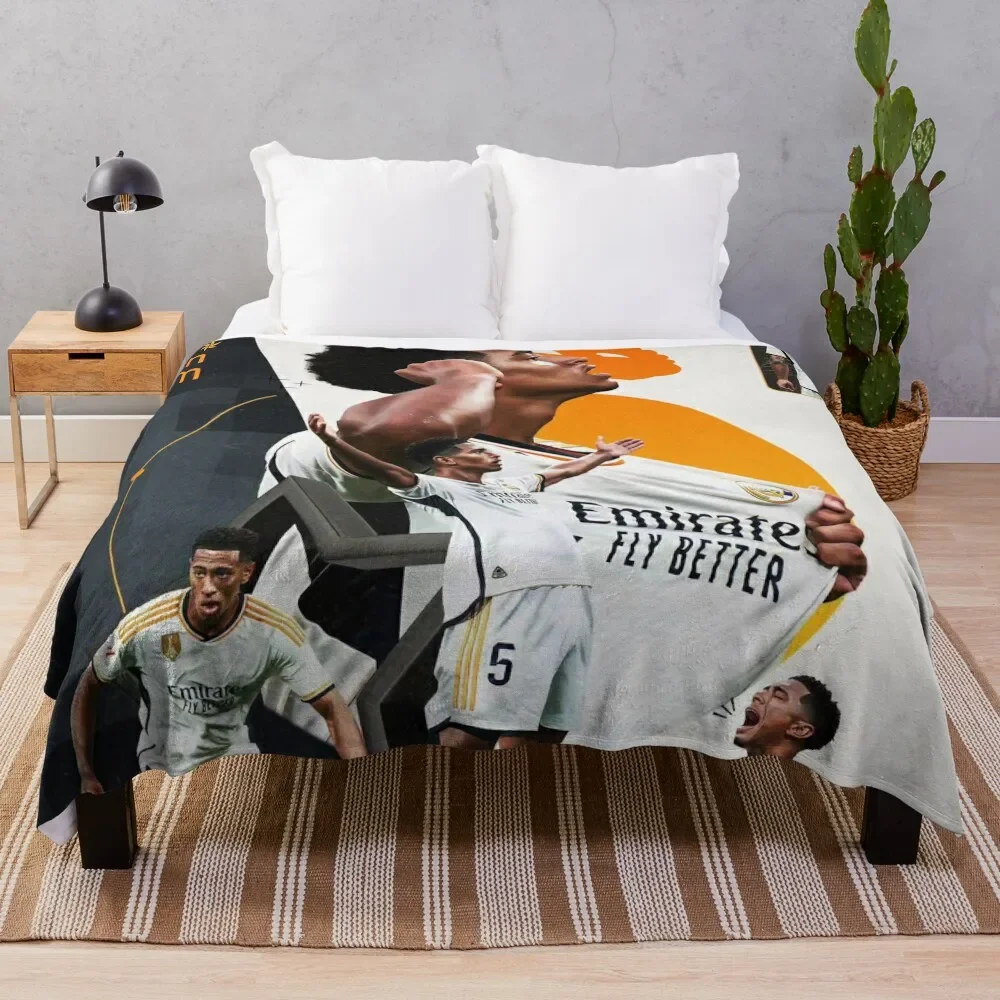 JUDE-BELLINGHAM-GOAL-CELEBRATION-NEW-CLUB-2023-2024-Throw-Blanket ...