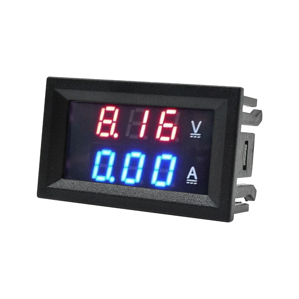 0,28 zoll DC 0 100V 10A Digital Voltmeter Amperemeter LED Amp Dual ...