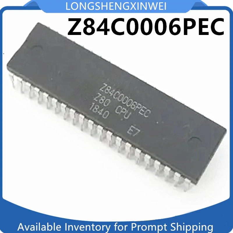 1PCS-NEW-Z84C0006PEC-Z80-CPU-DIP-40-Direct-Plug-Microprocessor ...