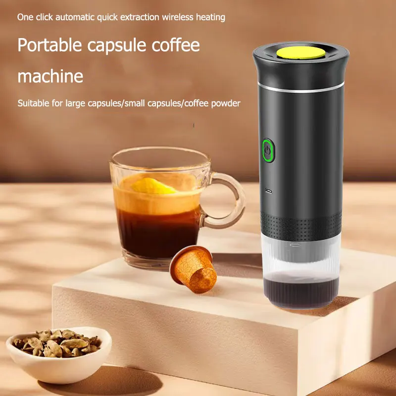 Machine-caf-capsules-portable-petite-pompe-chaleur-lectrique-sans-fil ...