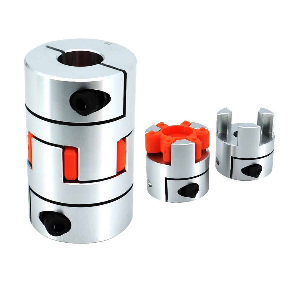 LF-6-Jaws-D35L50-Coupler-Aluminium-Plum-Flexible-Shaft-Coupling-Stepper ...