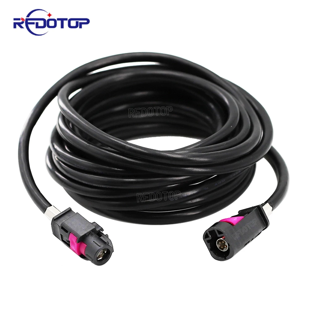 Black-HSD-4-Pin-Code-A-Male-to-Female-Connector-High-Speed-Data-HSD ...