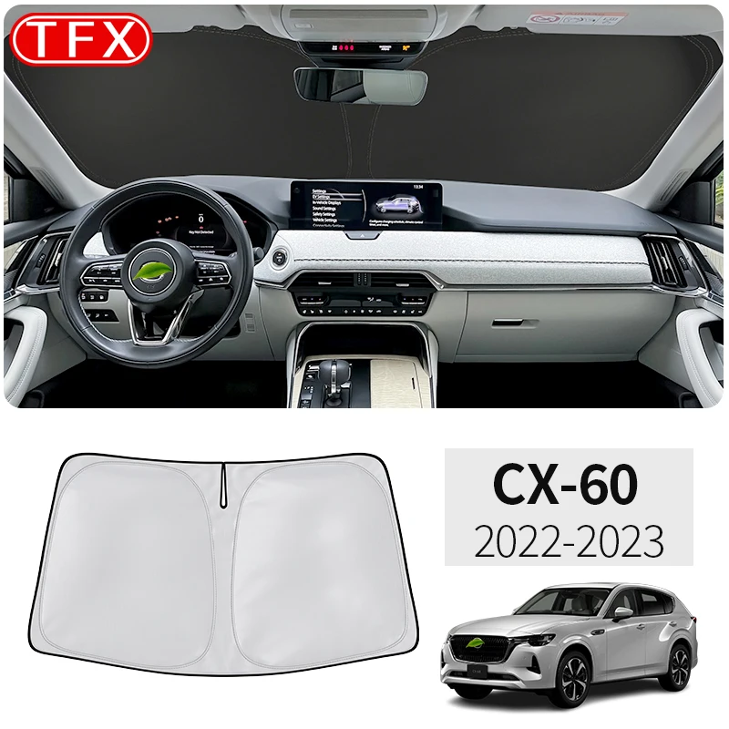 For Mazda CX60 CX-60 CX 60 2022-2023 Car Nano-Insulat Windshield ...