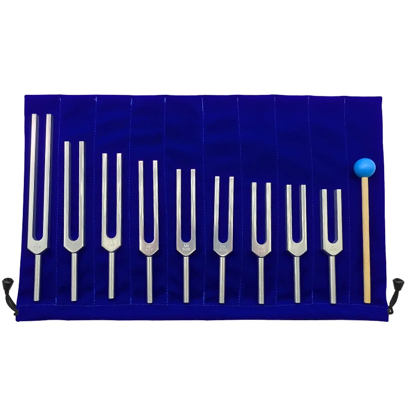 Aluminum-Alloy-Tuning-Forks-Set-Healing-Medical-Luxury-Silver ...