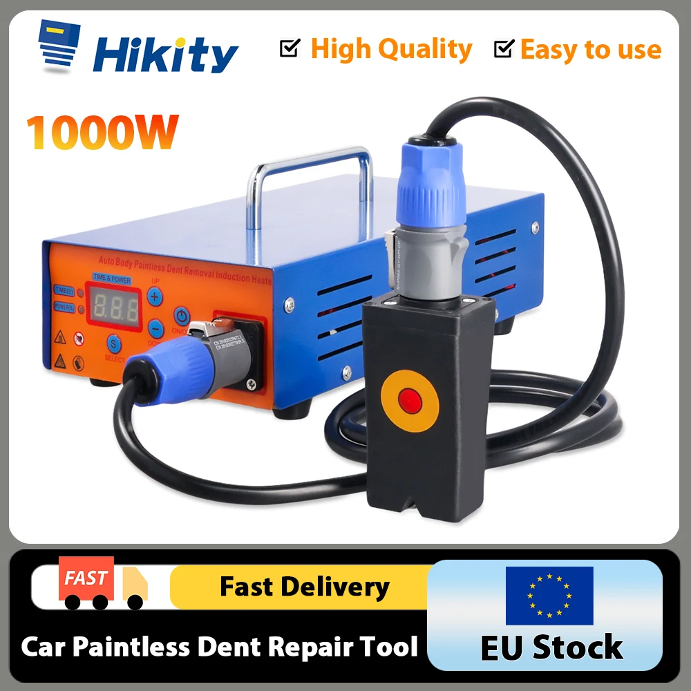Hikity Car Dent Repair Tool Kit PDR Dent Repair Tool 1000W Automotive ...