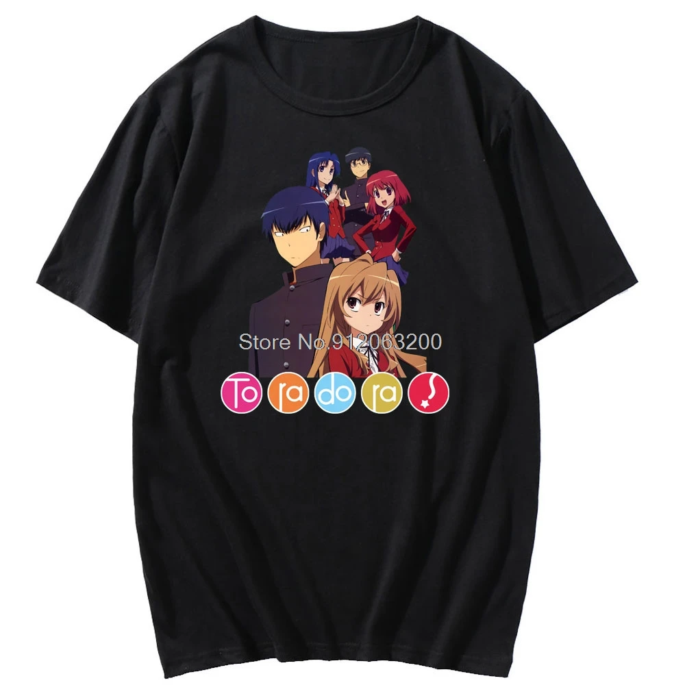 Japanese-Cartoon-Toradora-men-s-T-shirt-Summer-New-Unisex-T-shirt-short ...
