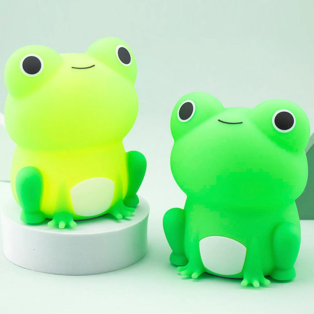 Frog Sleeping Night Light Touch Sensor - styloclubs.com