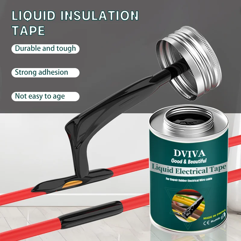 Liquid Electrical Tape Waterproof Insulation Paste Sealant Wire Cable ...