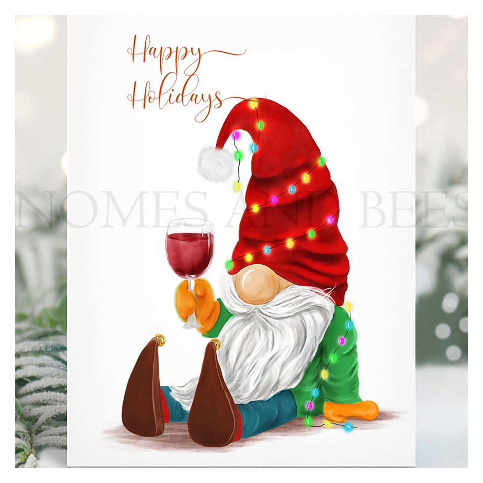 Christmas Gnome Stamp Dies | Scrapbooking Die Stamp Gnome - Cutting ...