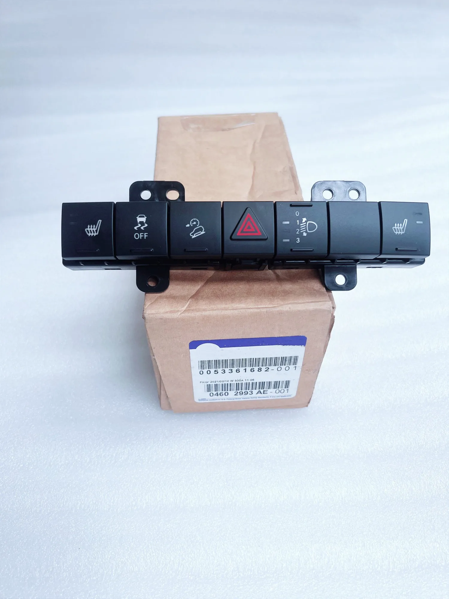 Original-Double-Jump-Warning-Light-Switch-6-Sets-Of-Switches-04602993AE ...