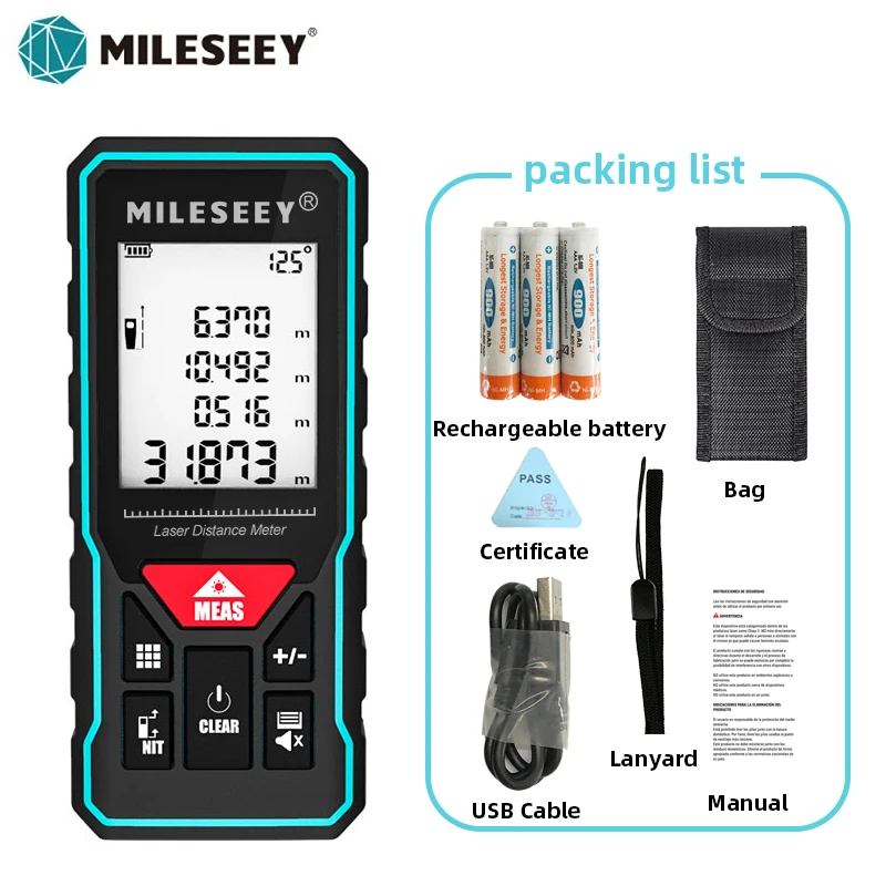 Mileseey X6 Laser Distance Meter Trena Laser Лазерная Рулетка ...