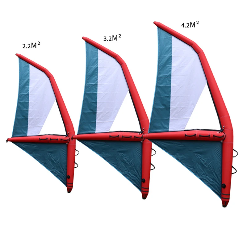 Surfing Inflatable Sail Paddle Board Wind Sails Handheld Kite Boards ...