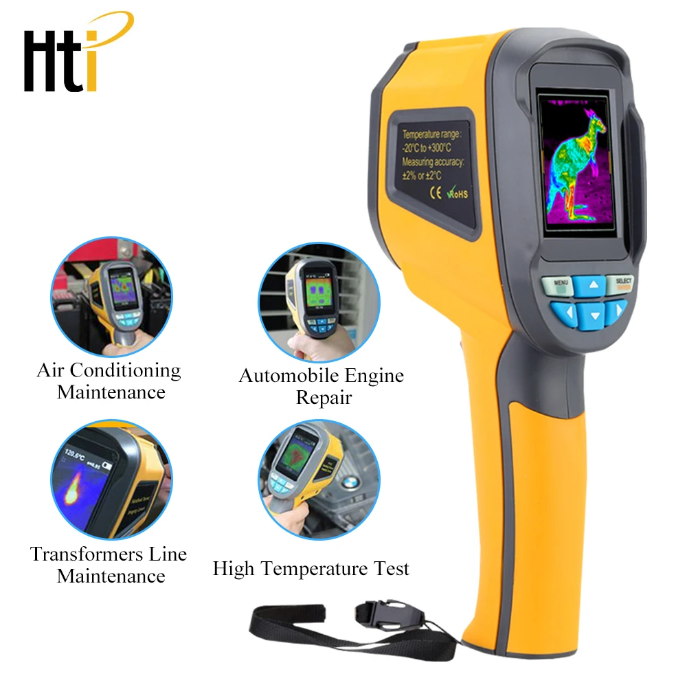 Thermal Imager Camera HT 02 Handheld Thermal Imaging Camera Portable IR ...