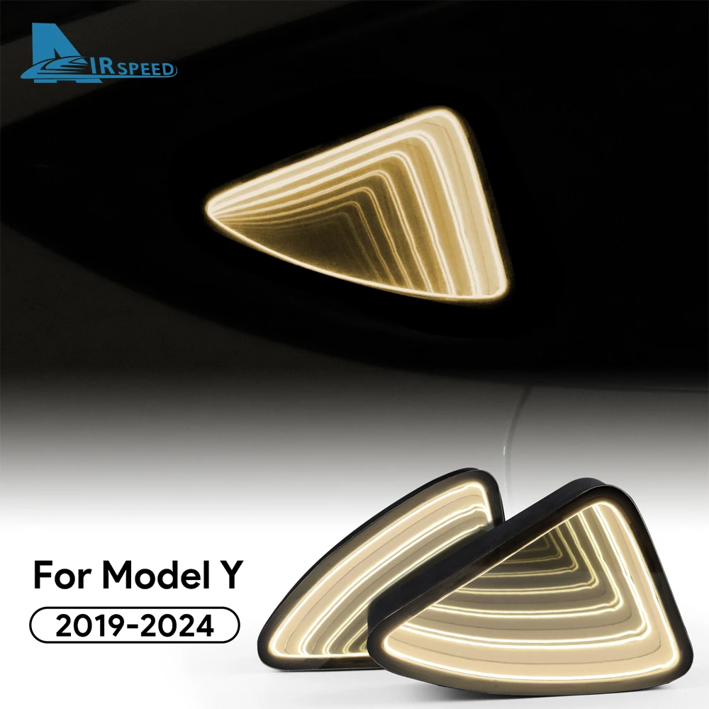 High-Quality-Car-Rear-Window-Triangle-Trim-Light-for-Tesla-Model-Y-2020 ...