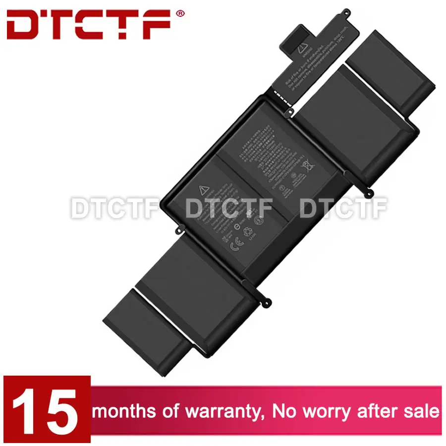 DTCTF 11.42V 74.9Wh 6559mAh Model A1582 battery For Apple MacBook Pro ...