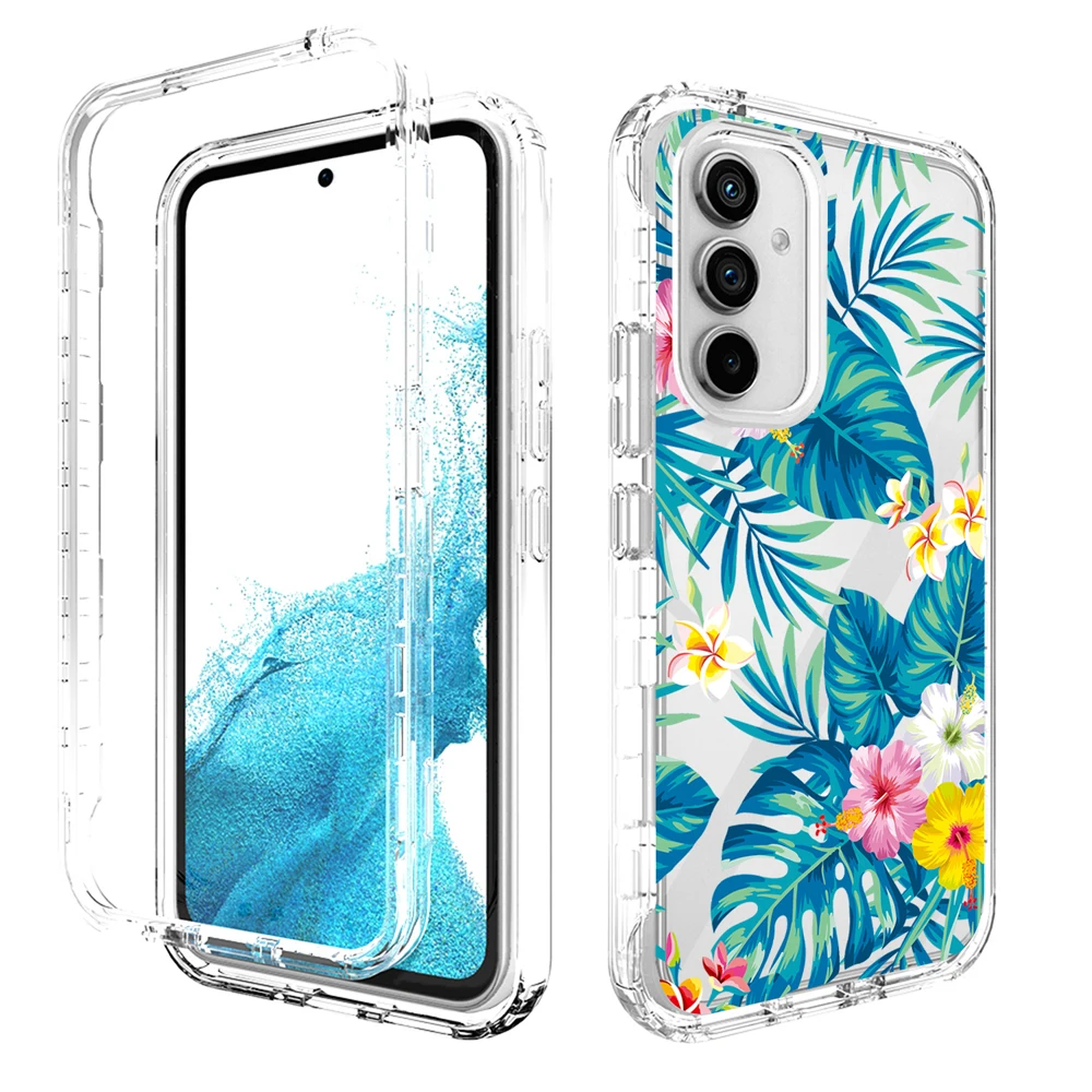 Painted-Full-Body-Clear-Cases-For-Samsung-Galaxy-A54-5G-Case-Shockproof ...
