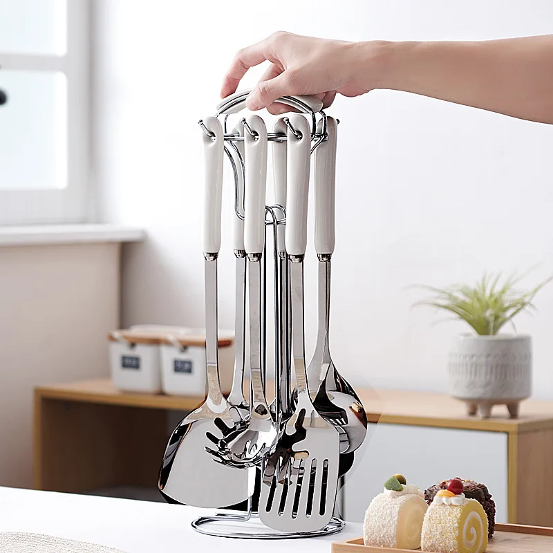 7PC-Cookware-Kitchenware-Set-Nordic-Style-Luxury-Stainless-Steel ...