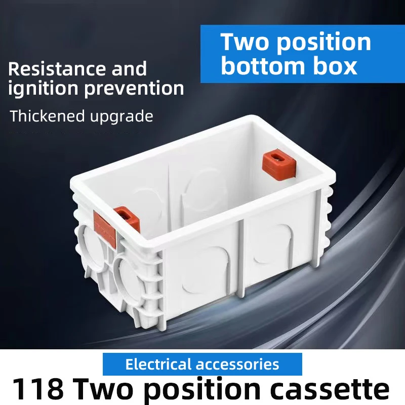 Herepow 118 Type Mounting Box UK US TH EU Cassette Switch Socket ...