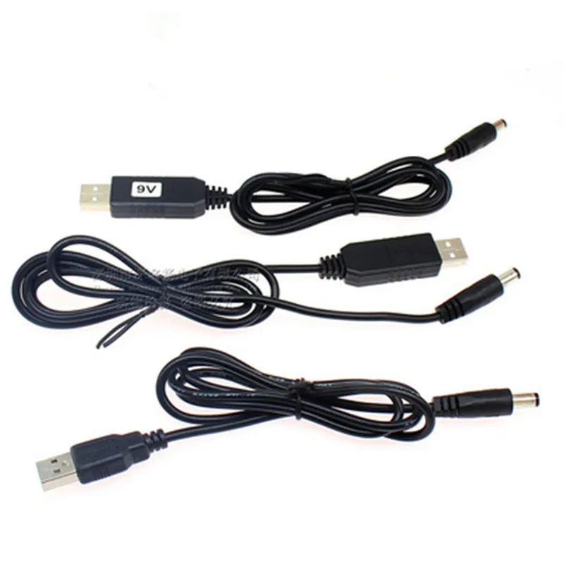 USB booster cable DC TO DC power bank 5V boost5V 9V 12V module The 12V ...
