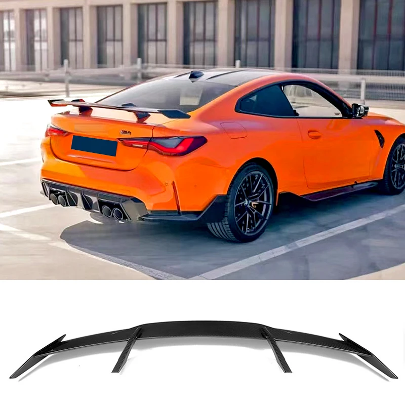 Carbon Fiber Spoiler for BMW G82 G22 G26 M4 4 Series Car Rear Boot Wing ...