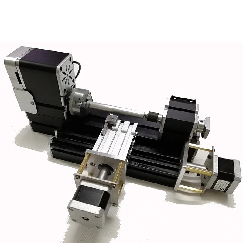 Mini-cnc-metal-torno-60w-12000r-min-cnc-m-quinas-ferramentas-suporte ...