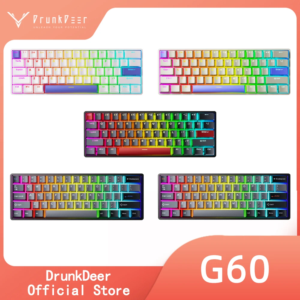 DrunkDeer-G60-Rapid-Trigger-Gaming-Keyboard-Mechanical-Keyboards-Hyper ...