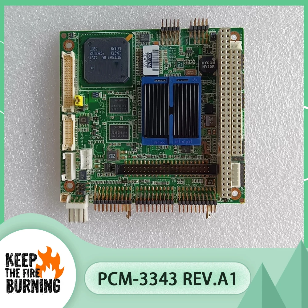 For Advantech PC104 Industrial Motherboard PCM-3343F PCM-3343 REV.A1 ...