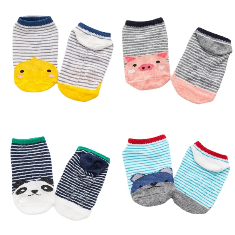 Kids-Children-s-Invisible-Boat-Socks-for-Girls-Boys-Non-slip-Cotton ...