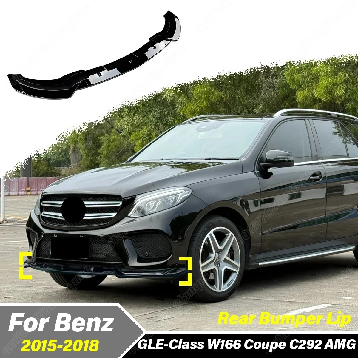 For Mercedes Benz W166 GLE Coupe C292 AMG 2015 2016 2017 2018 Front ...