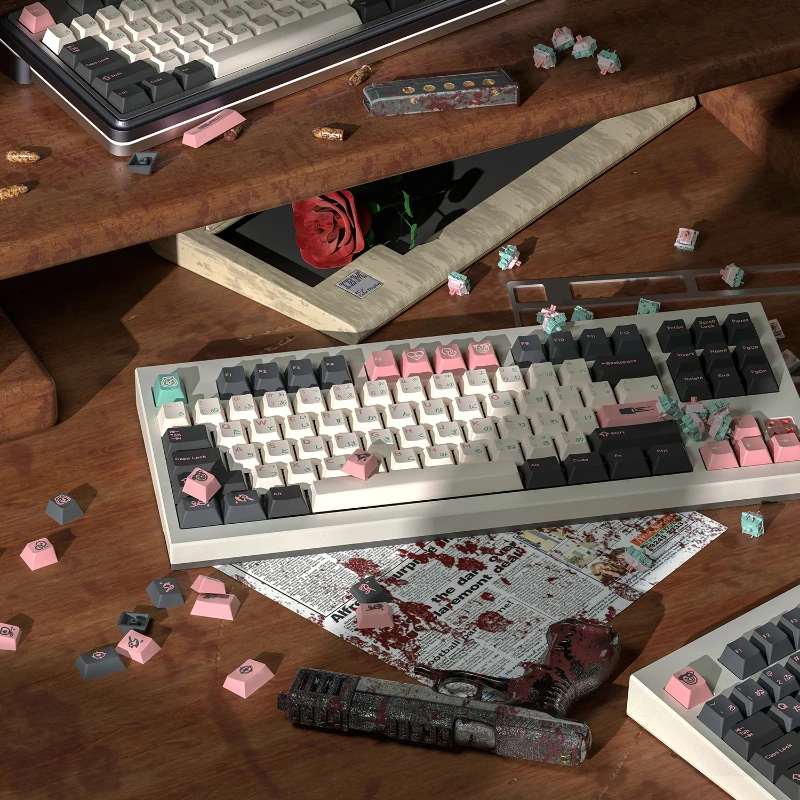 Wooting-Magnetic-Axis-Keycaps-Set-ABS-Custom-Japanese-Keyboard-Caps ...