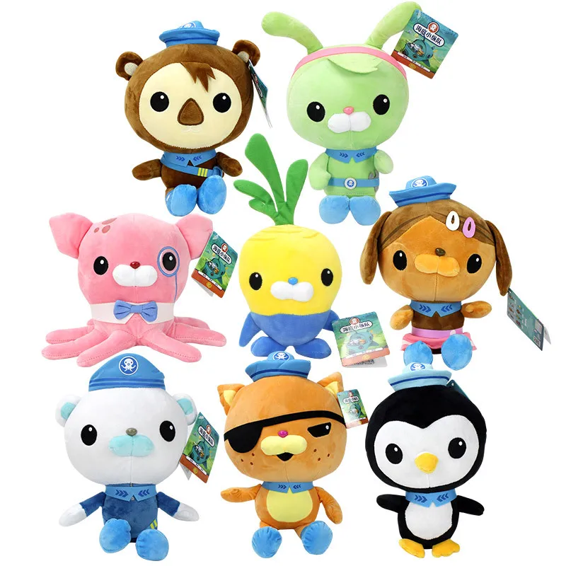 19CM-Kawaii-The-Octonauts-Plush-Toys-anime-figure-Barnacles-Peso-Kwazii ...