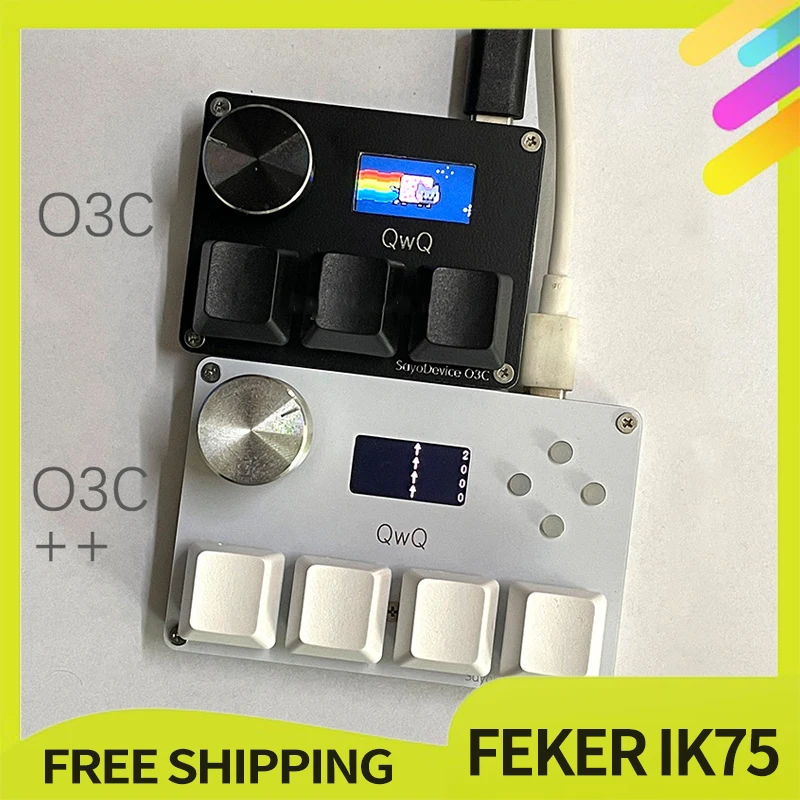 Gateron-Ks-20-Numeric-Keypad-Trigger-Magnetic-Switches-Sayo-Device-Osu-O3c-Rapid-Keyboard-With ...