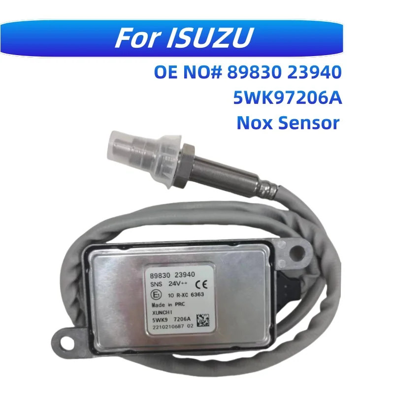 89830-23940-5WK97206A-5WK97206-NOx-Sensor-Nitrogen-Oxide-24V-For-ISUZU ...