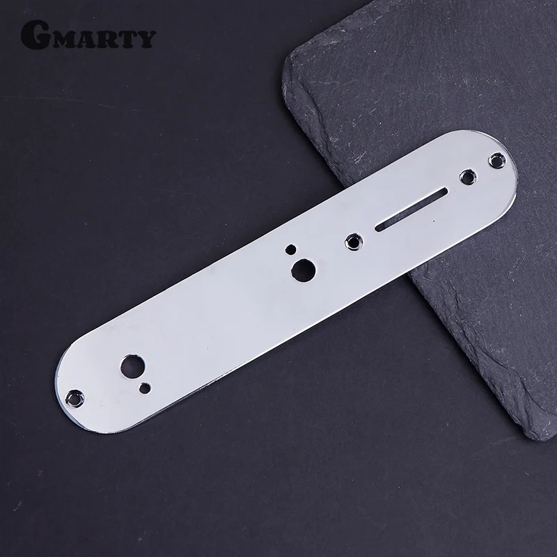 1Pc-Metal-Electric-Guitar-TL-Control-Mounting-Plate-Nickel-Chrome-Color ...