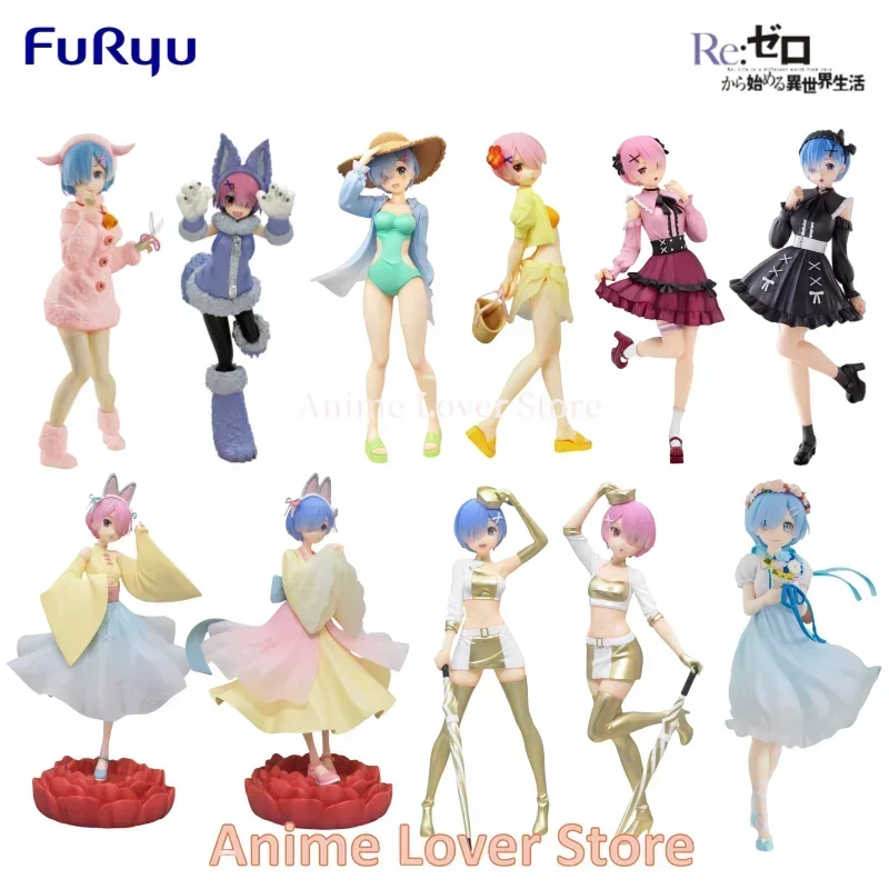 In Stock Original Furyu Re:Life in Another World From Zero Rem Ram ...