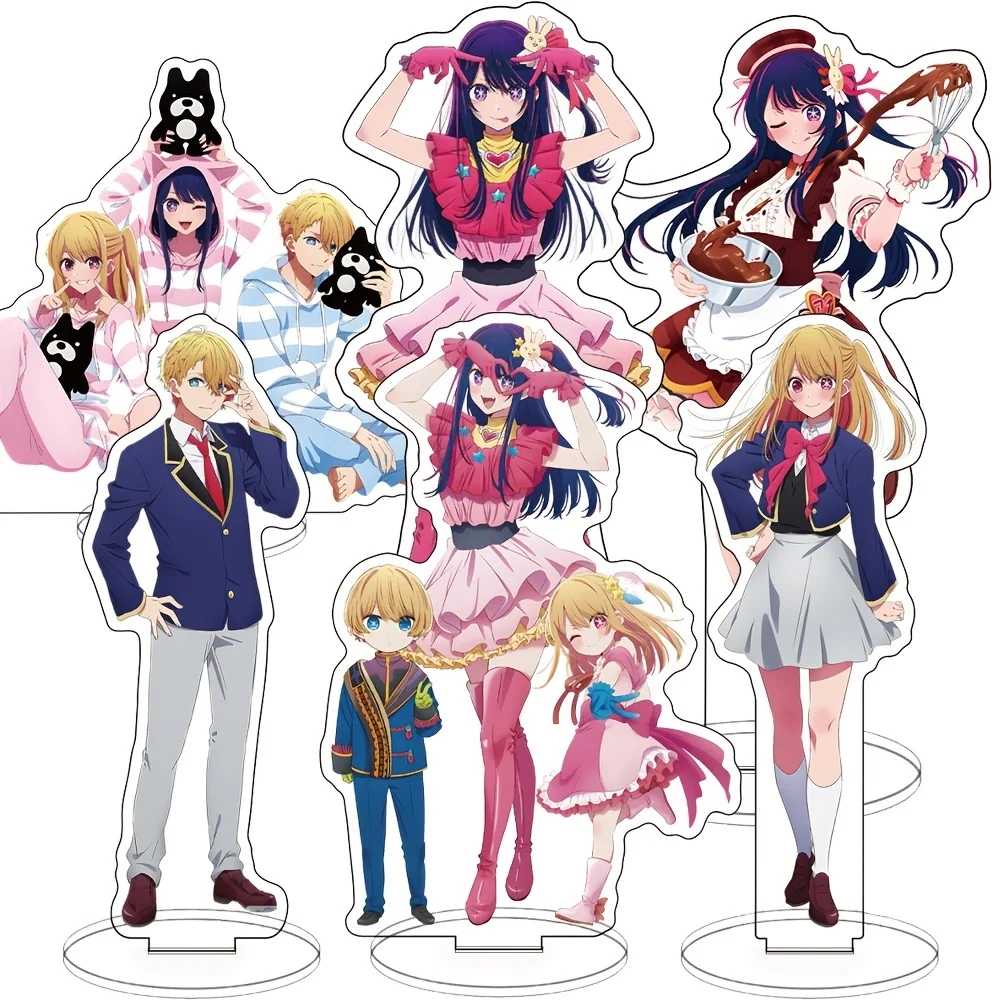 Anime-Figure-Oshi-No-Ko-Acrylic-Stand-Gorou-Akuamarin-Hoshino-Ai-Rubii ...