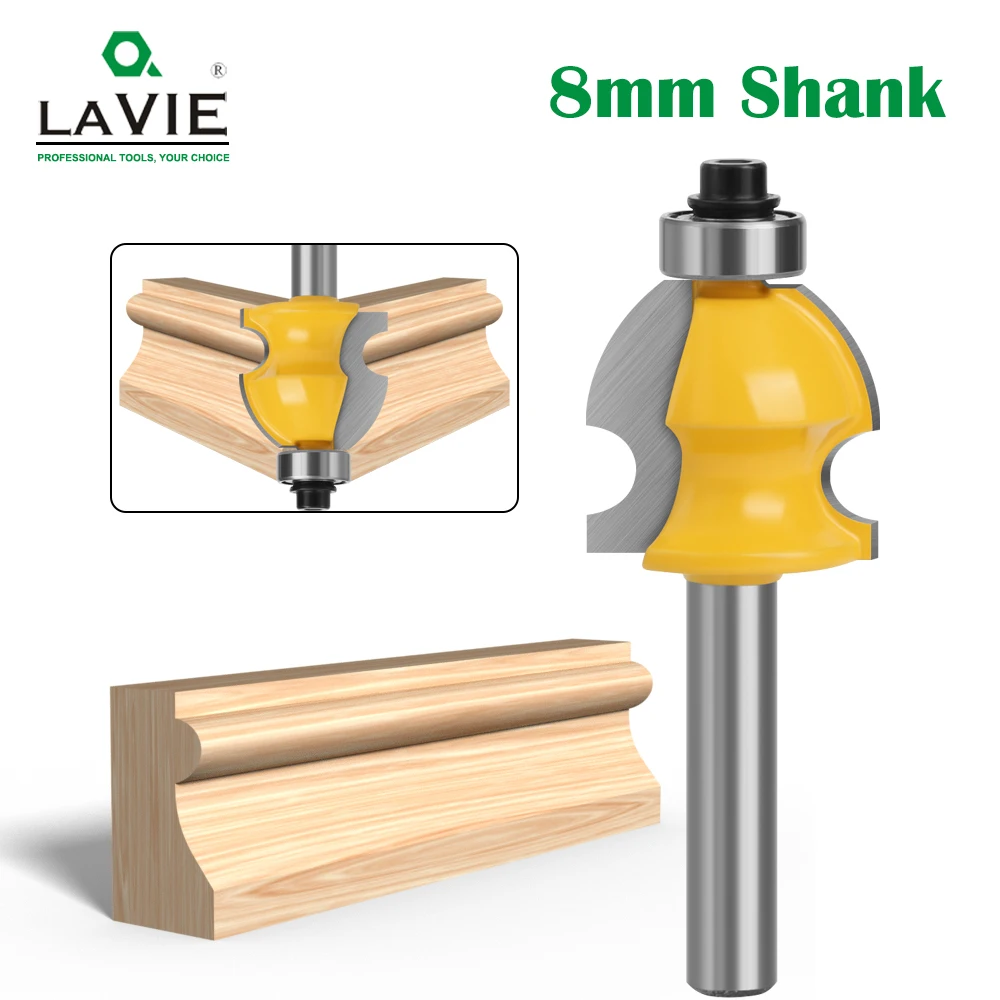 LAVIE-1pc-8mm-Shank-Line-Architectural-Molding-Router-Bit-Woodworking ...