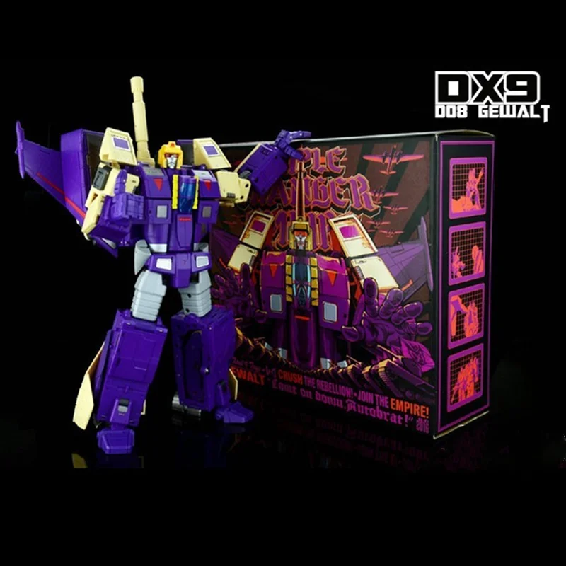IN STOCK Transformation G1 DX9 D08 Gewalt MP Version Blitzwing Three ...