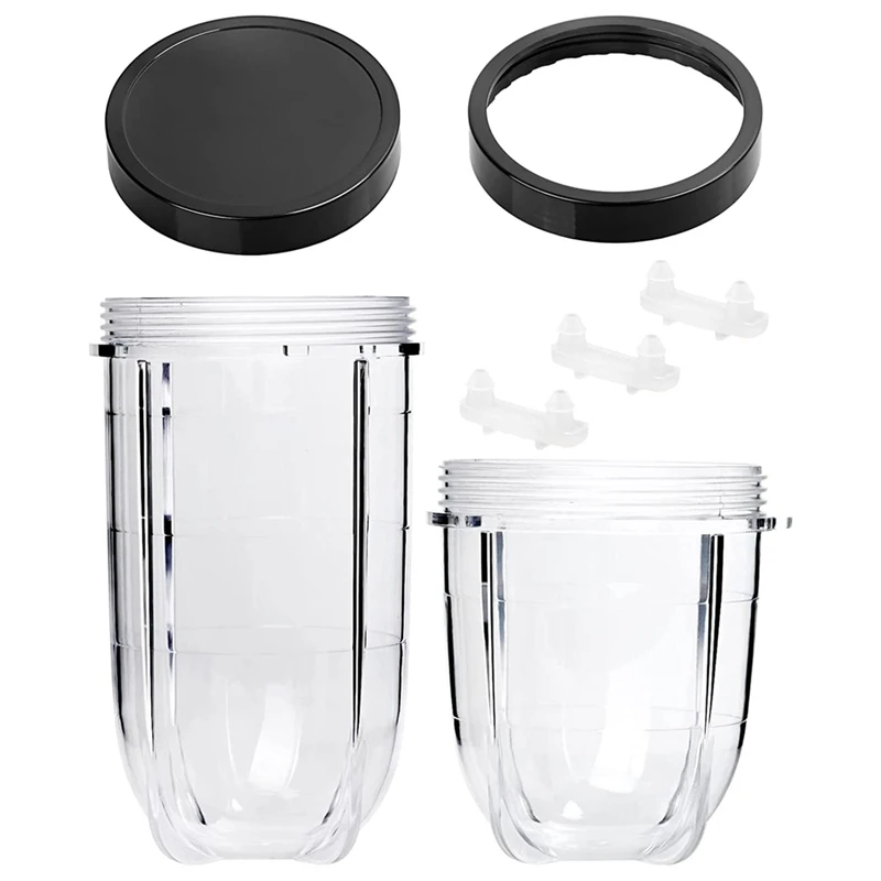 1-Set-16OZ-Replacement-Cup-Fresh-Lid-Replacement-Cups-Set-Fits-For ...