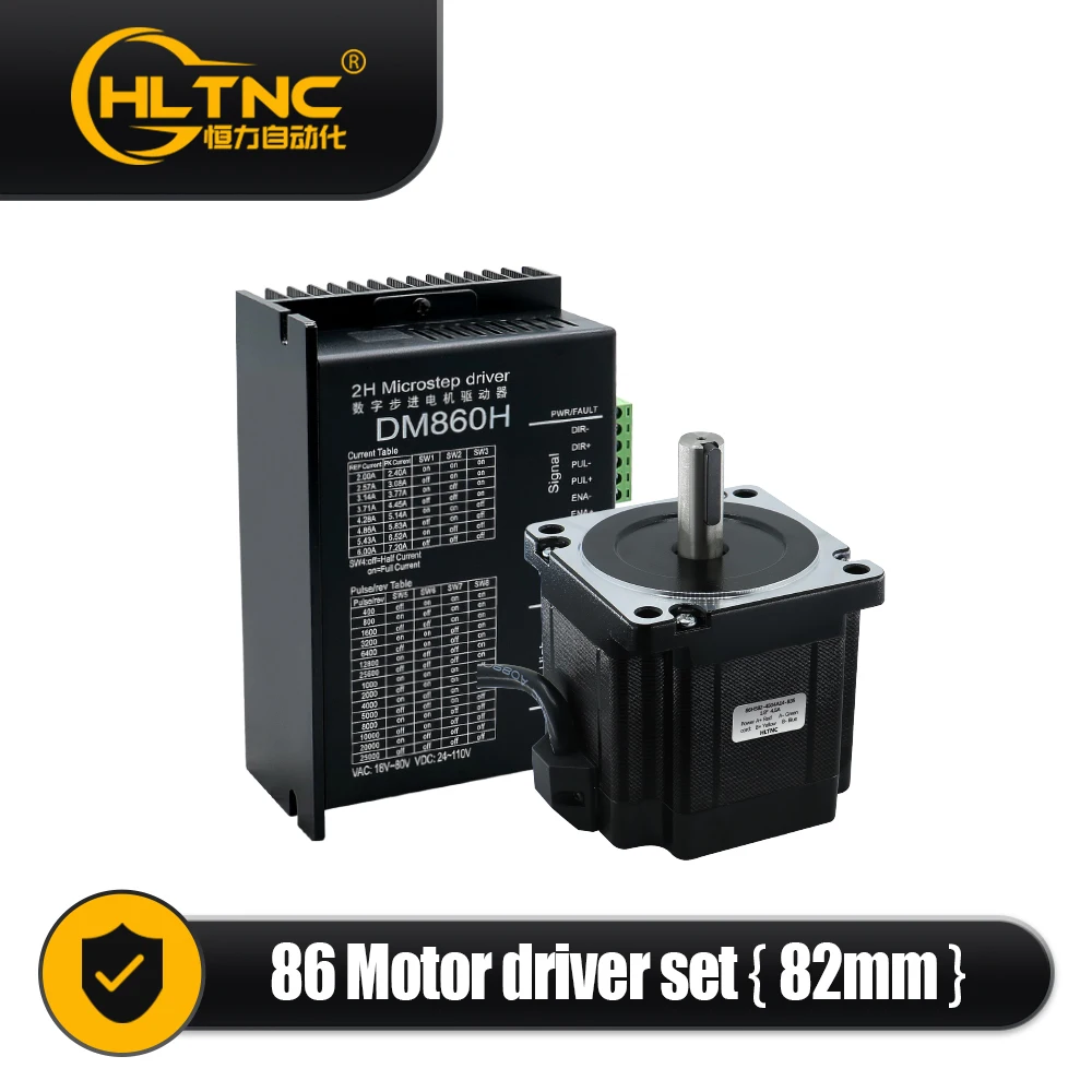 Nema34 Stepper Motor Open Loop or Close Loop 86HS8DC Engines 4.5Nm with ...